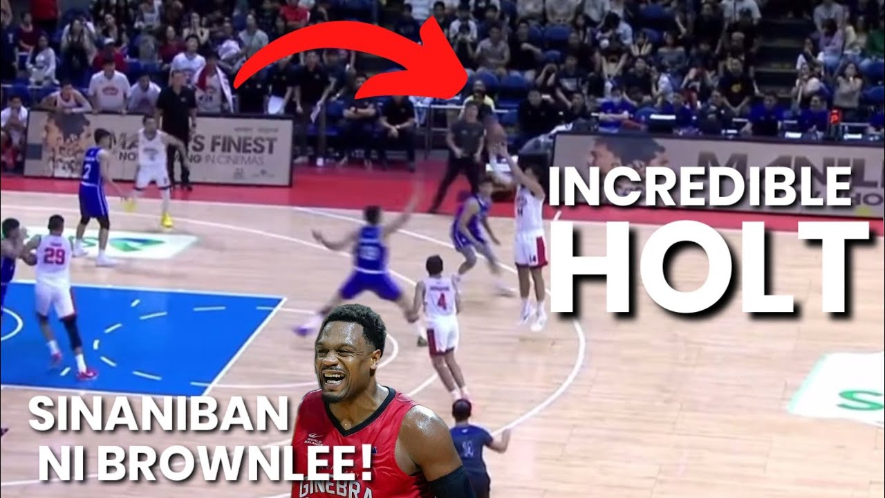 STEPHEN HOLT Ginebra Winning Basket! GINEBRA GOES TO SEMIS BOUND! - YouTube