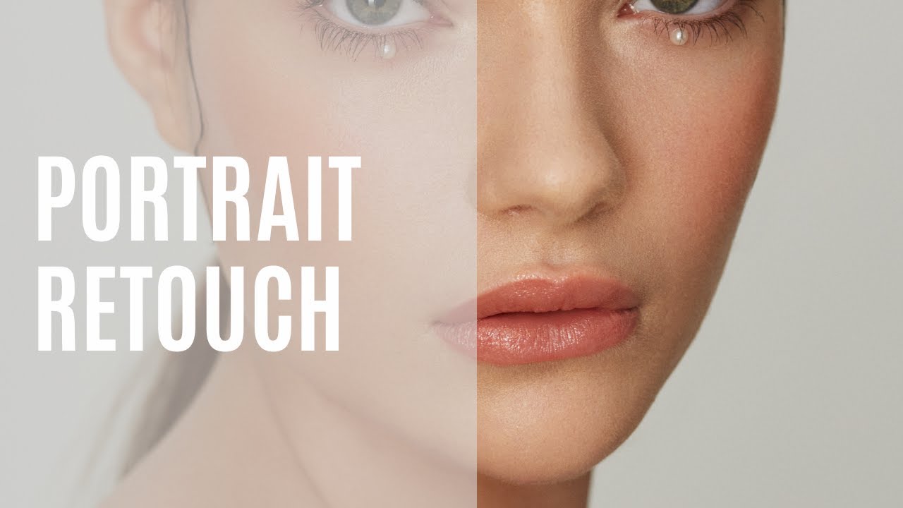 Natural Portrait Retouch How to? - YouTube