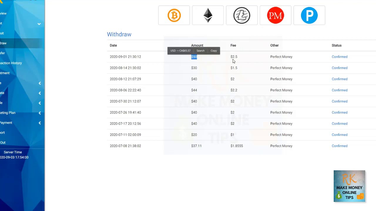 How to Withdraw from FxTrade Service - YouTube