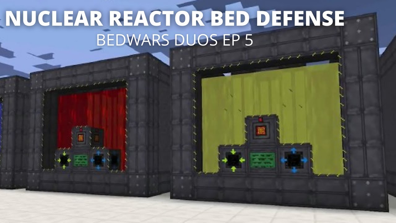 NUCLEAR REACTOR BED DEFENSE?? | Bedwars Duos Episode 5 - YouTube