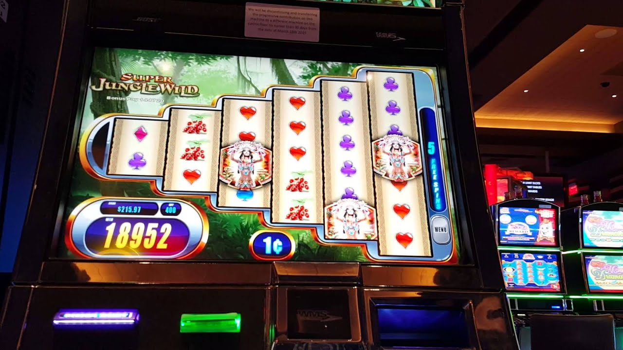 Super Jungle Wild JACKPOT? WHHHAAAA? [WMS] - YouTube