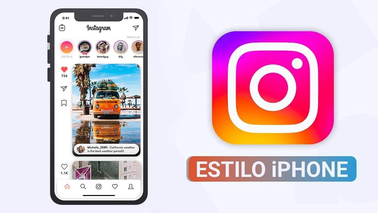 Instagram Estilo iPhone | Como DESCARGAR e Instalar ¡EXPLICADO! - YouTube