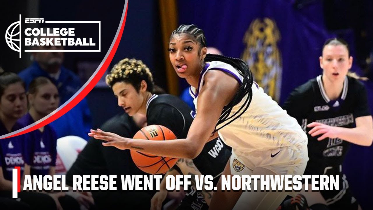 Angel Reese HAD HERSELF A GAME 👏 | ESPN College Basketball - YouTube