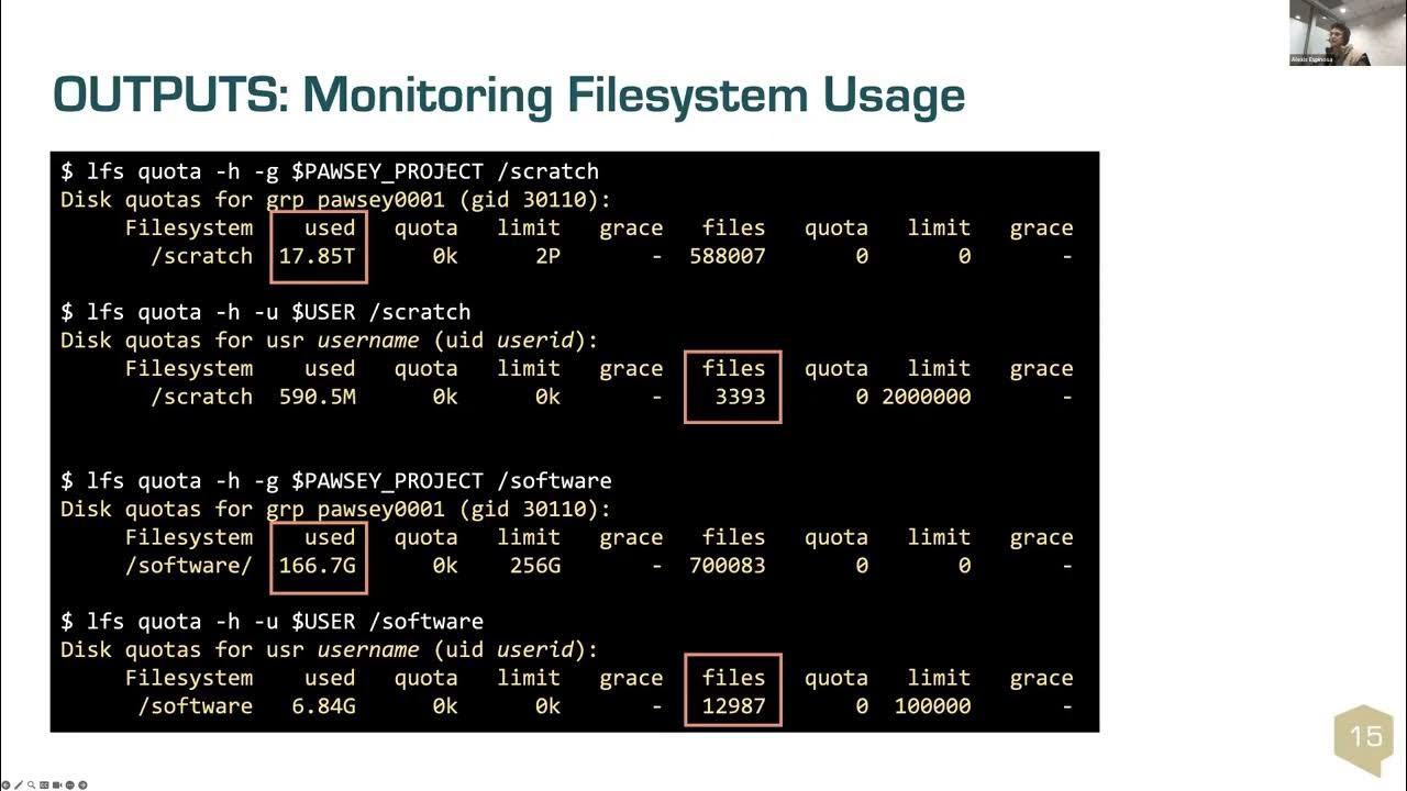 Introduction to supercomputing (pt 3): Filesystems overview and moving data in and out - YouTube