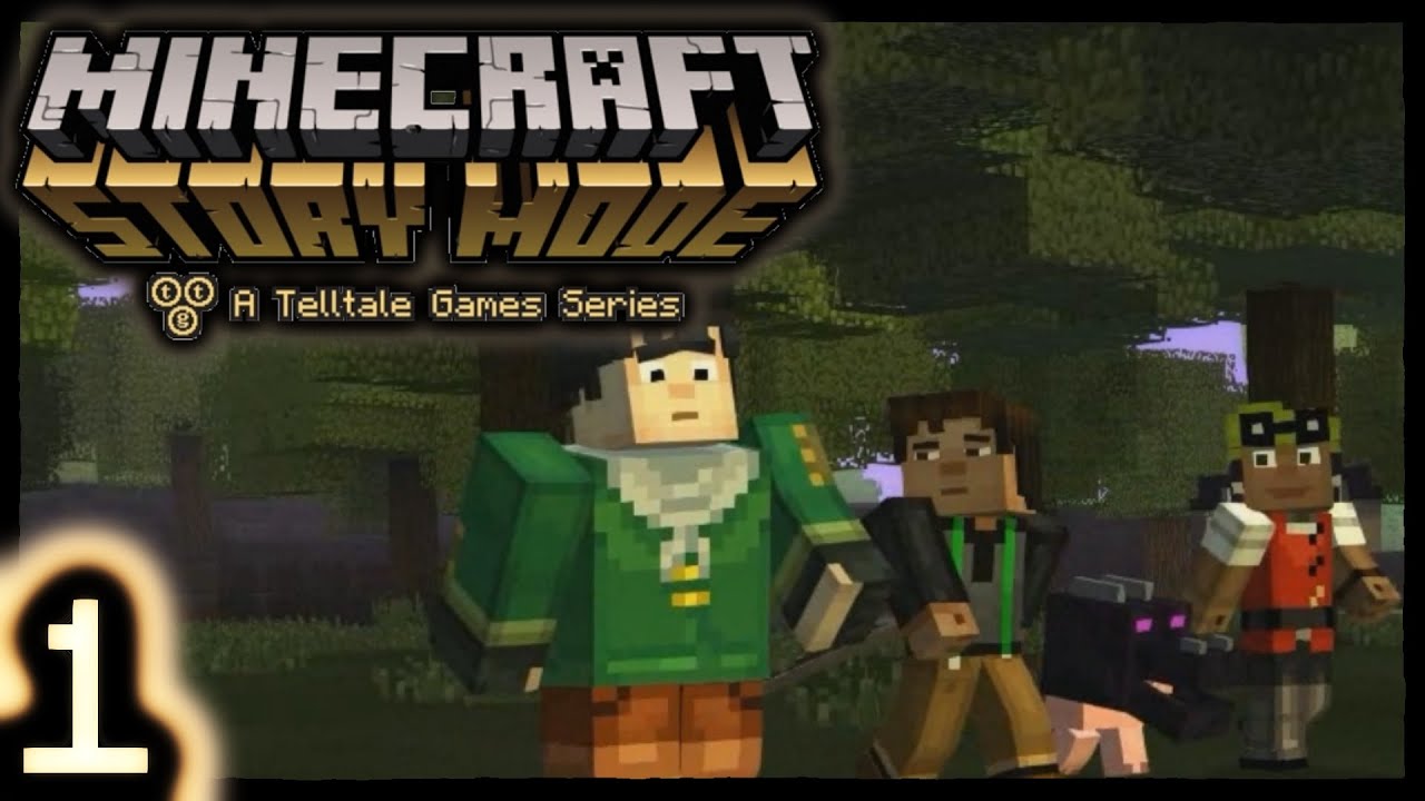 A NEW STORY BEGINS! | Minecraft : Story Mode #1 (Episode 1) - YouTube