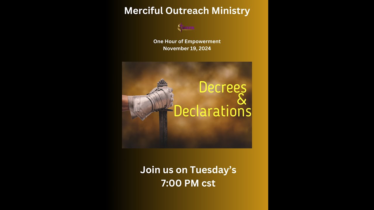 One Hour of Empowerment {Decrees & Declarations} - YouTube