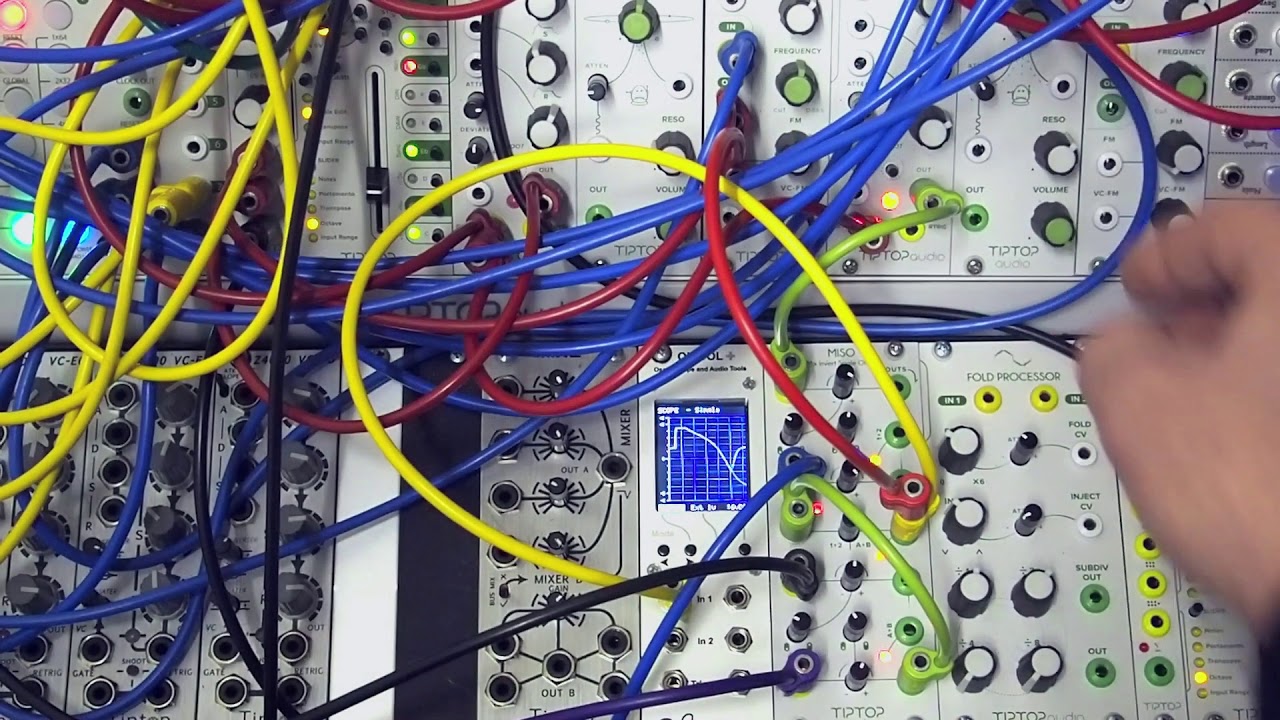 TIPTOP AUDIO - Mix Invert Scale Offset - MISO - YouTube