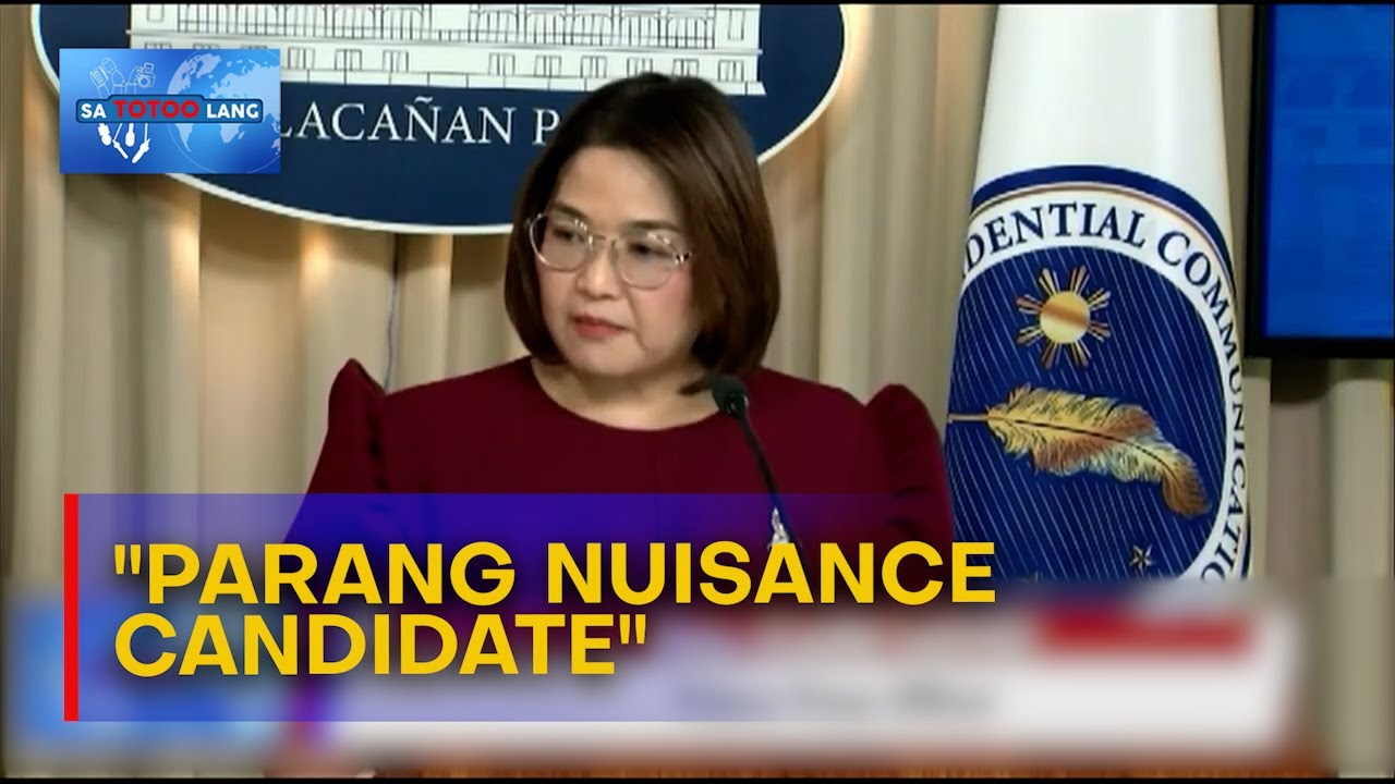 Usec. Castro sa nagpapaimbestiga kay First Lady: "Para siyang nuisance ...