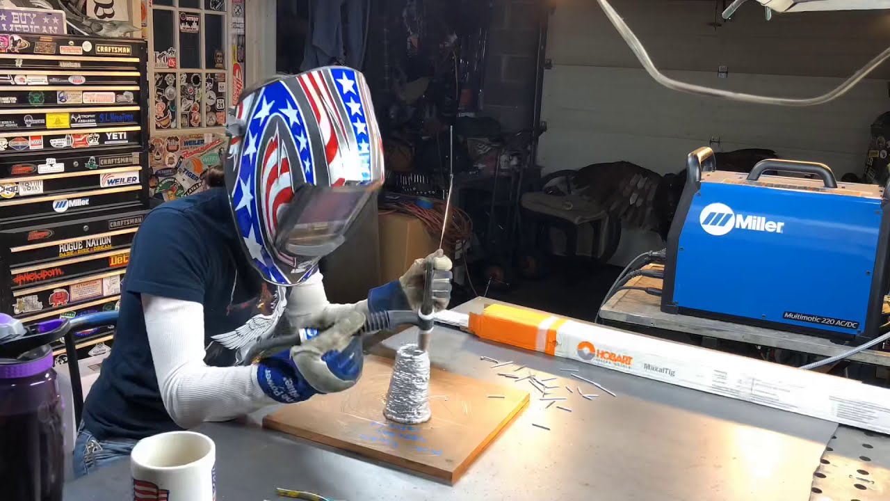 Aluminum Tree TIG Welded With Filler Rod Masterpiece Metal Sculpture ...