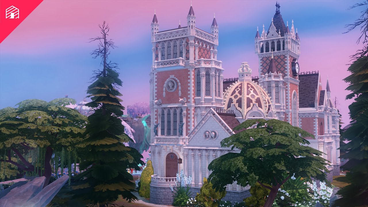 The Magic HQ - Part 2 + CC Links | The Sims 4: Realm of Magic - YouTube