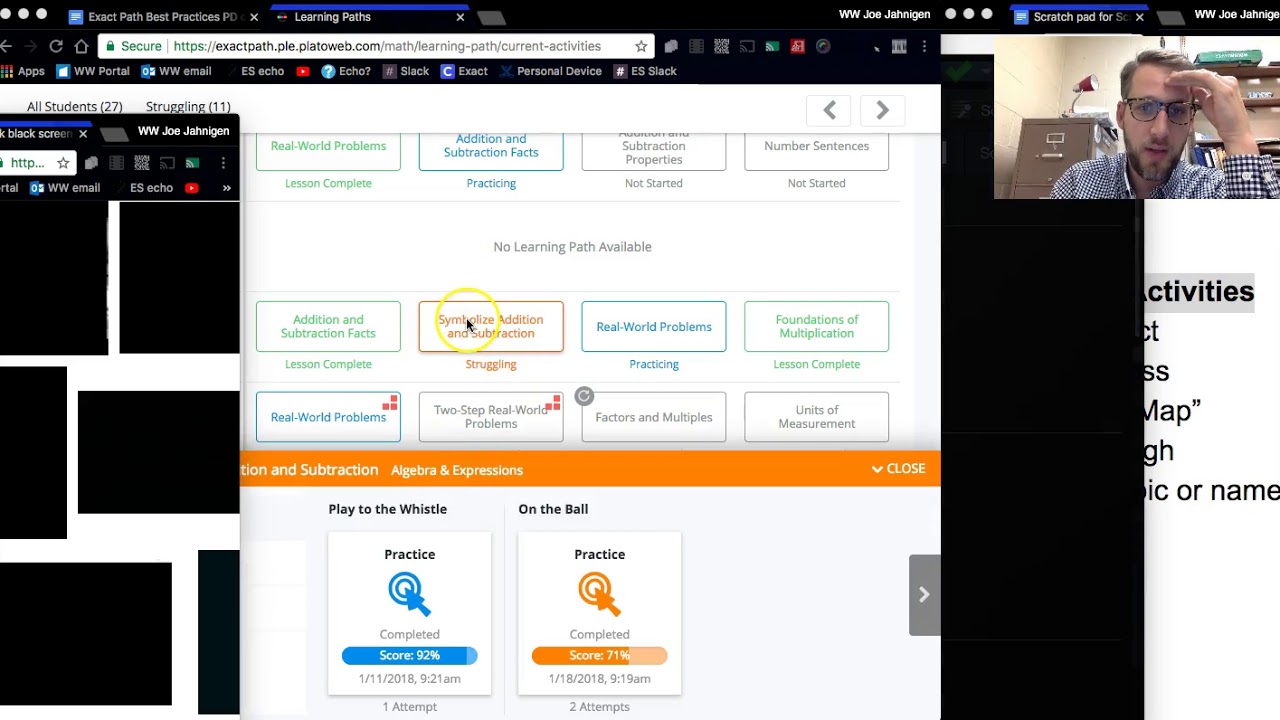 Exact Path: Learning Activities - YouTube