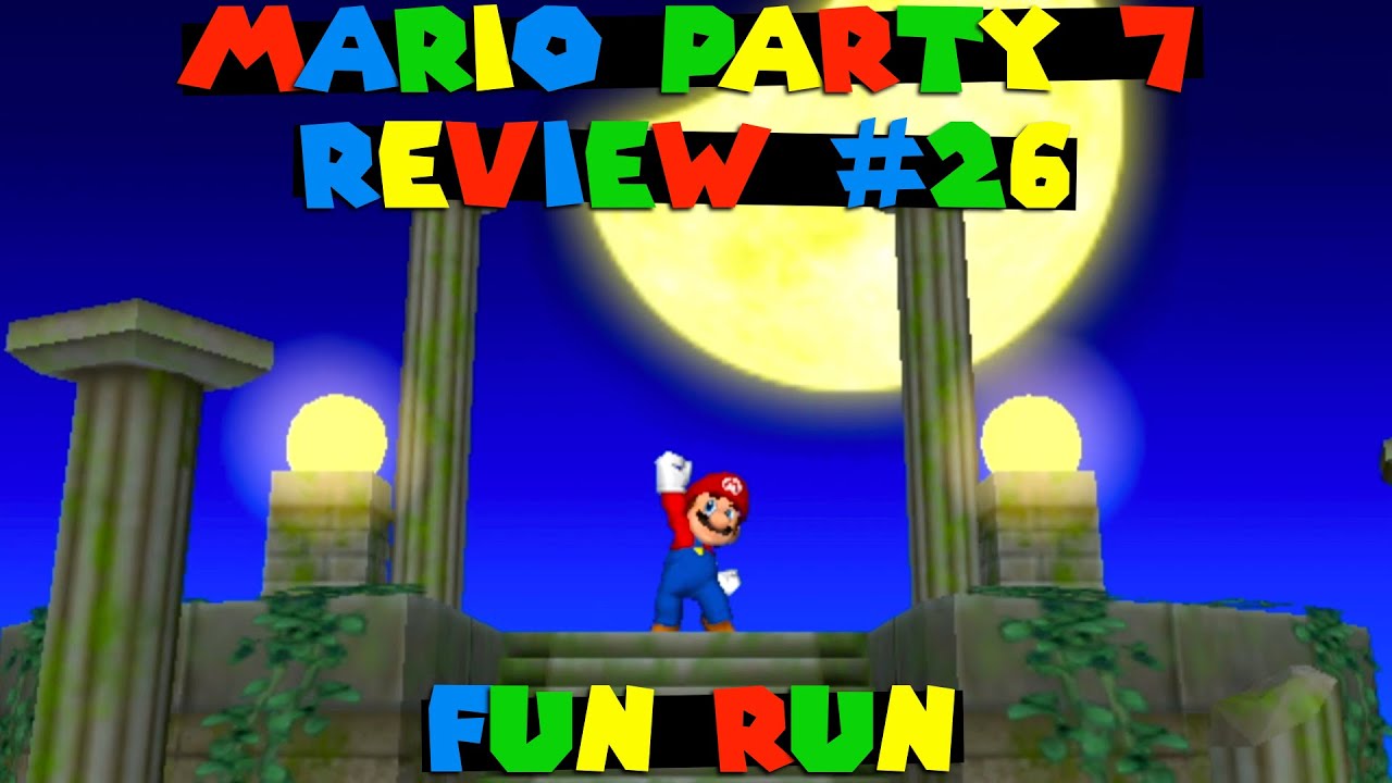 Mario Party 7 Minigame Review-Fun Run - YouTube