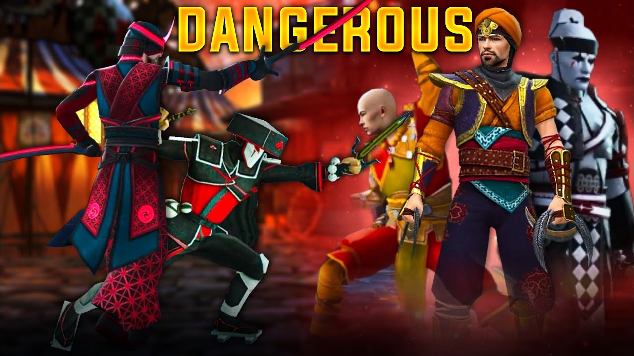 shadow fight 3 dangerous show! Divine judge fights with all the bosses ...