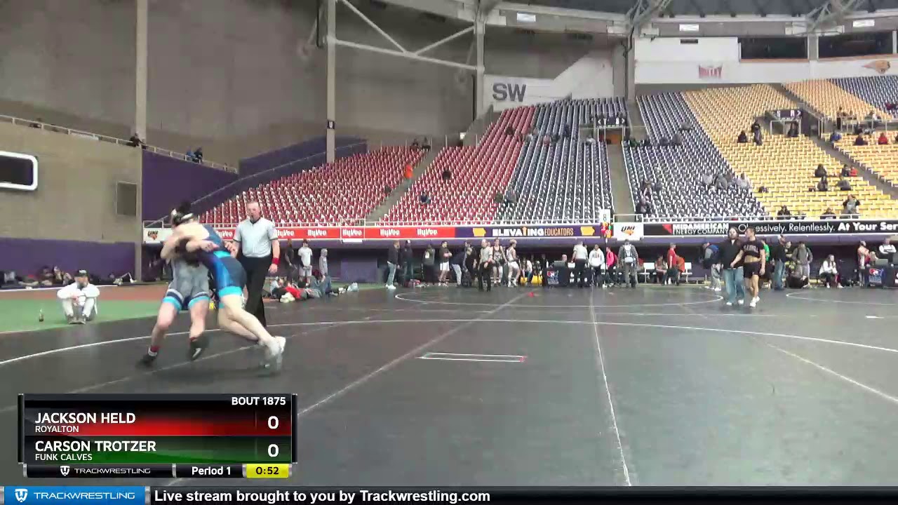 Junior 170 Carson Trotzer Funk Calves Vs Jackson Held Royalton - YouTube