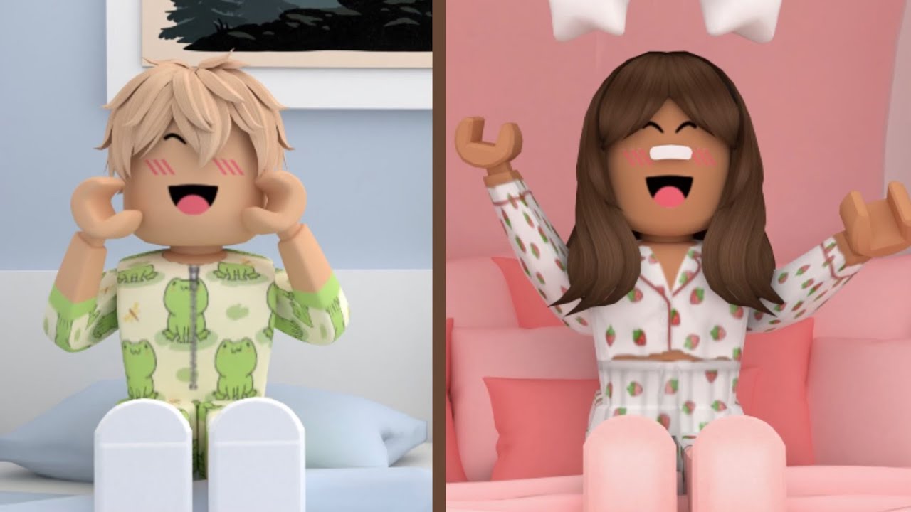Our fall *school* morning routine | Bloxburg Family Roleplay - YouTube