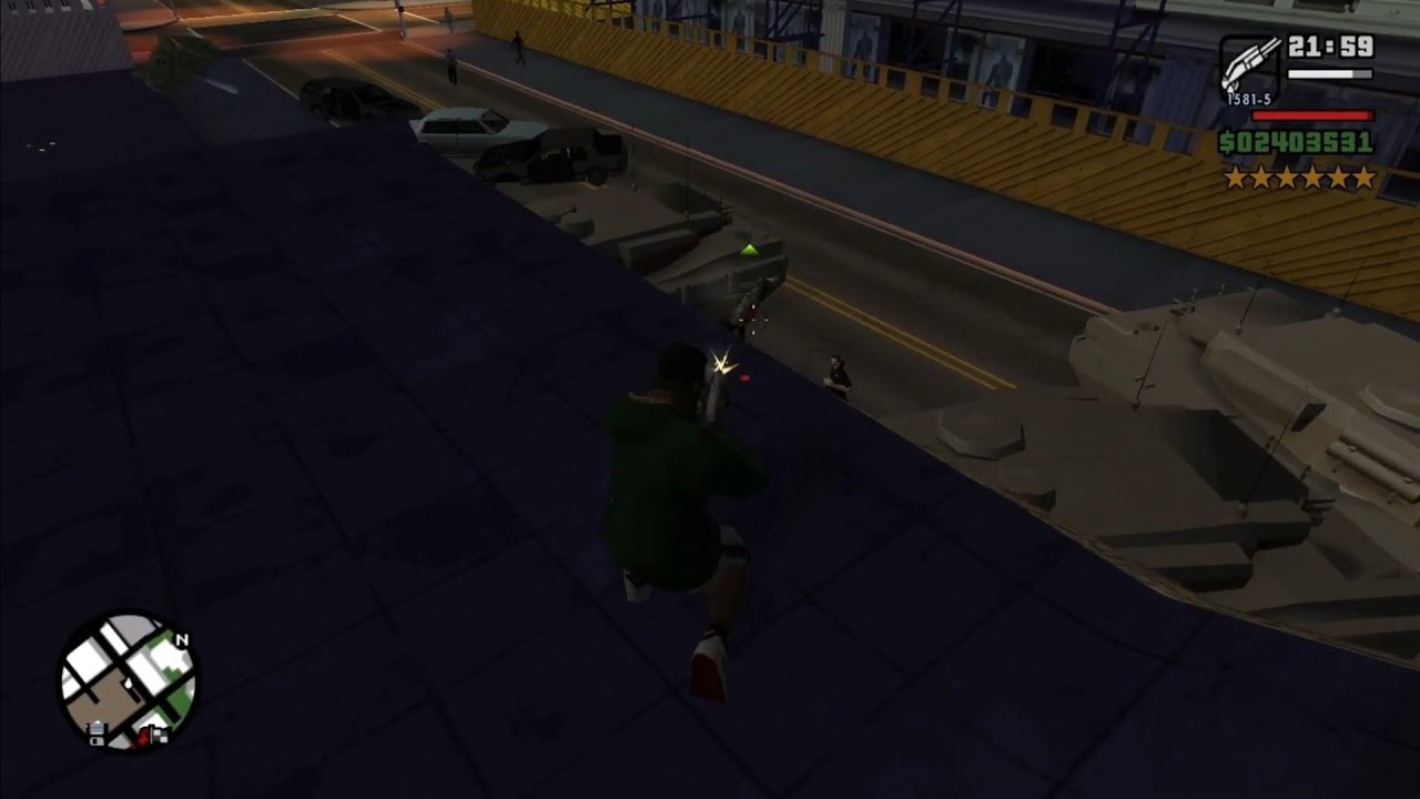 GTA San Andreas: 6 Star Rampage + Escape (PC) - (Part 1) - YouTube