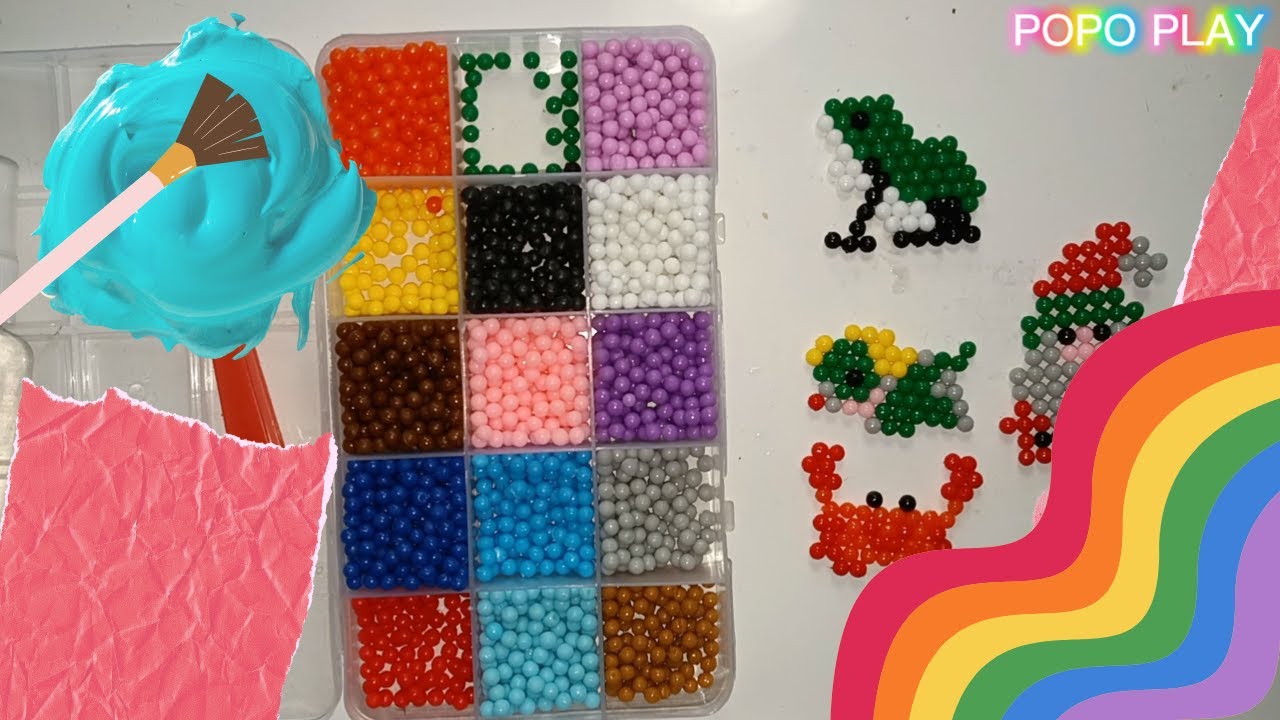 Make Rainbow Water AquaBeads DIY Water Spray Magic Beads Kit make-rainbow-water-aquabeads-diy-water-spray-magic-beads-kit