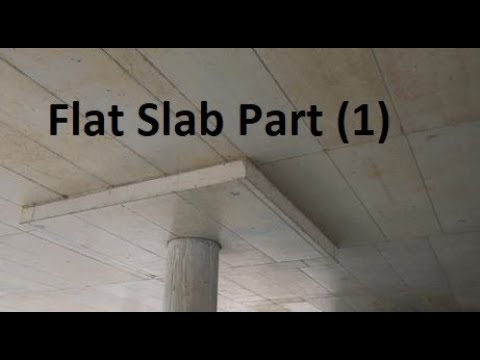Example ( Flat slab with drop panel ) Part 1 - YouTube