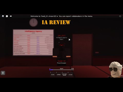 Area 02 Intelligence Agency review | ROBLOX - YouTube