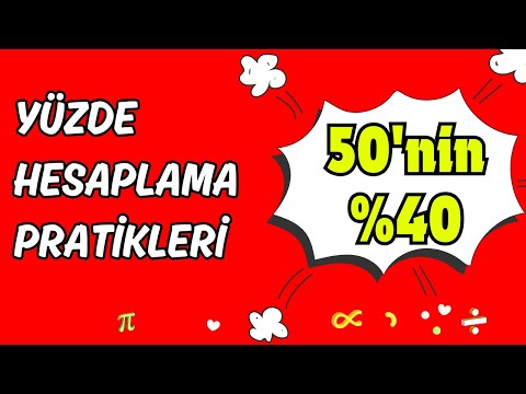 Yüzde Hesaplama Nasıl Yapılır? Kolay Adımlarla Öğrenin! Kısa Özet