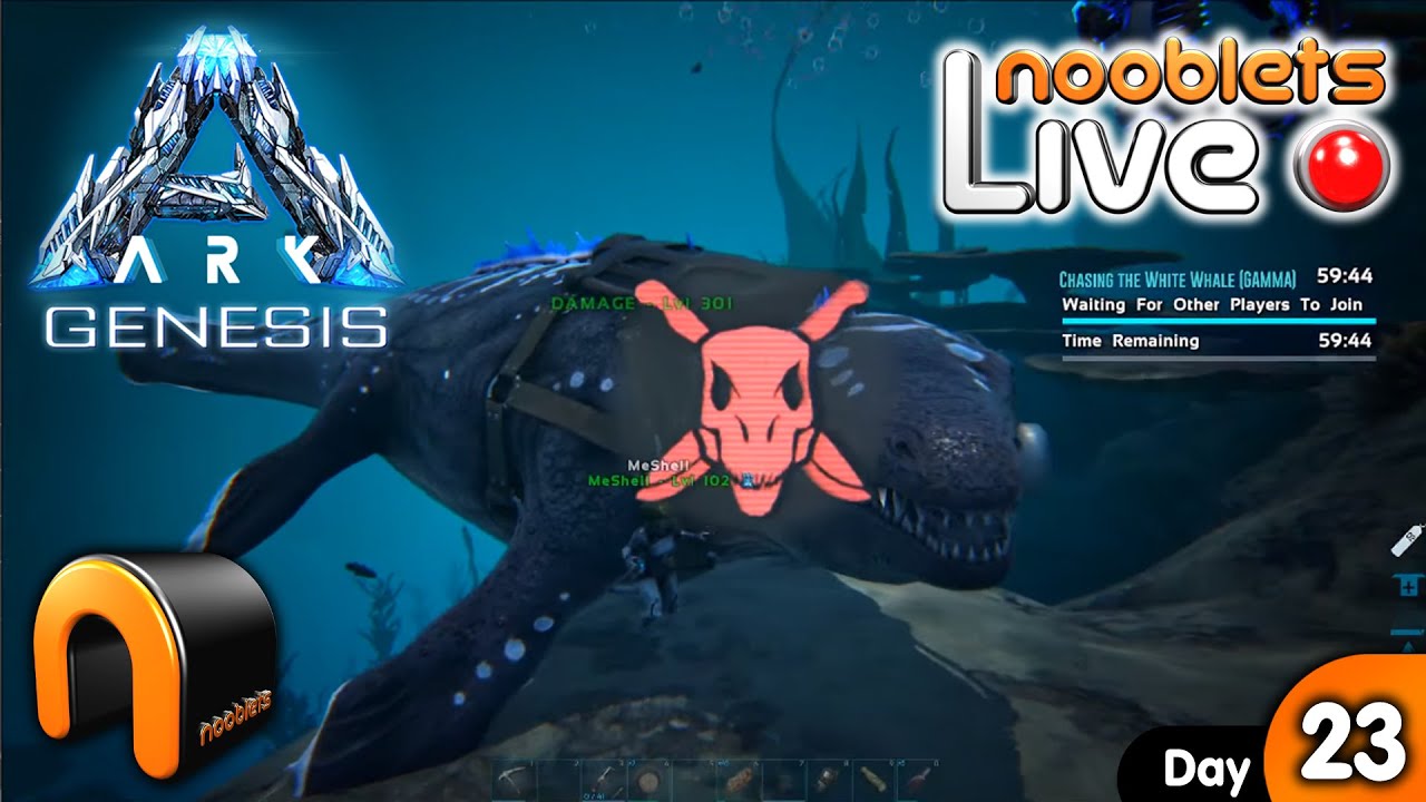 ARK Genesis OCEAN CHALLENGERS Day 23 LIVE! - YouTube