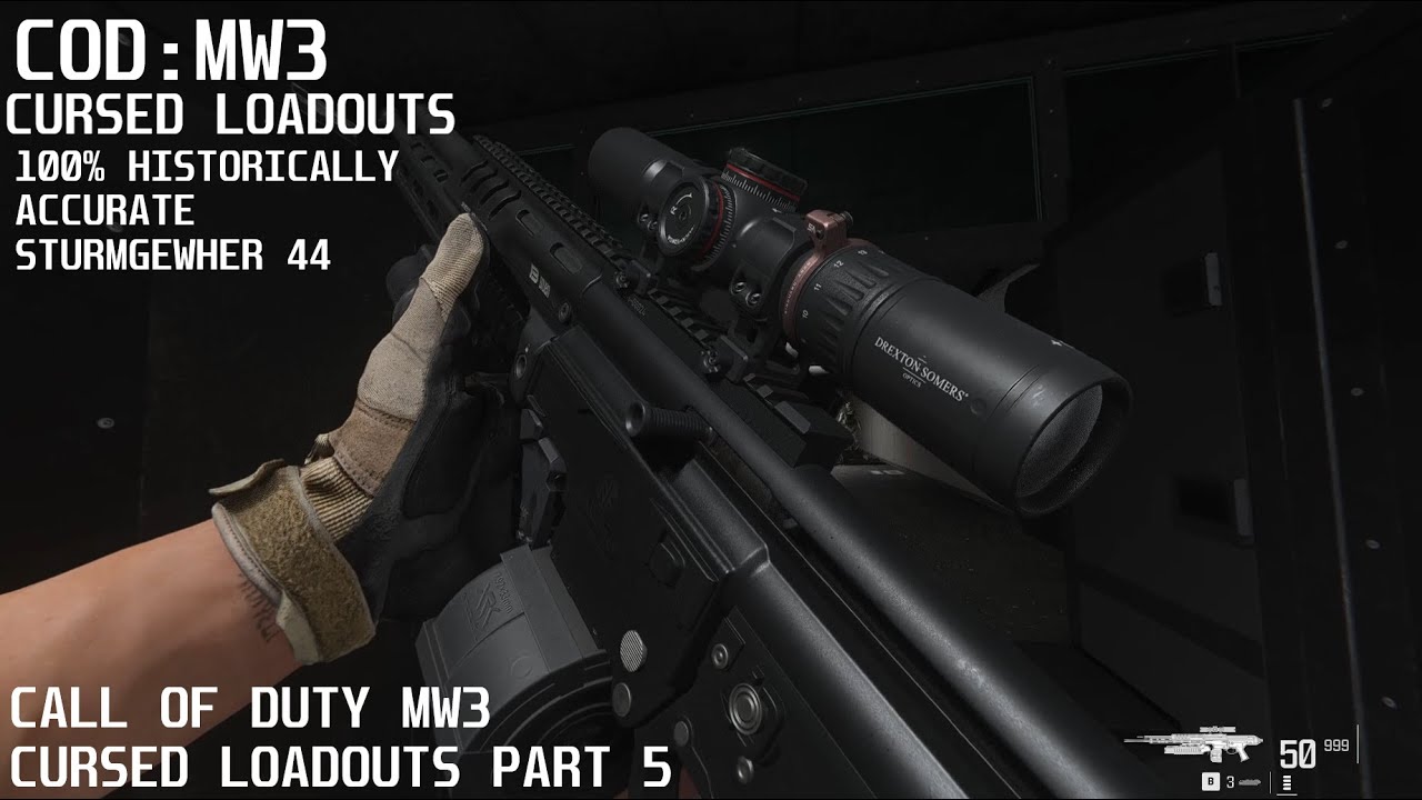 COD:MW3 cursed loadouts part 5 - YouTube