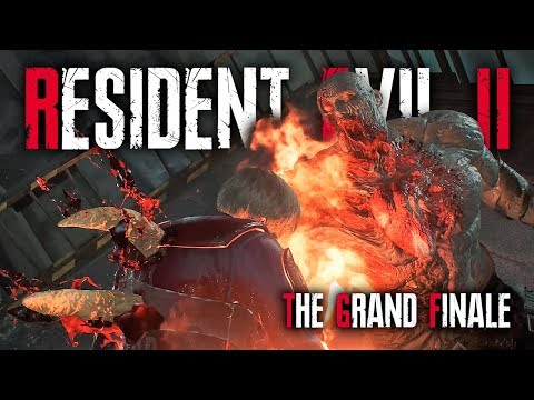 Resident Evil 2 Remake WALKTHROUGH GAMEPLAY FINAL BOSS & ENDING (RE2 ...