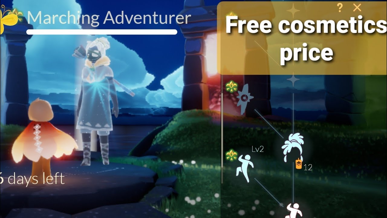 Marching Adventurer Sky cotL | free cosmetics price | | hair,light ...