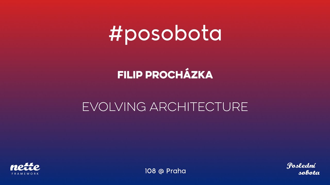 Filip Procházka – Evolving architecture - YouTube