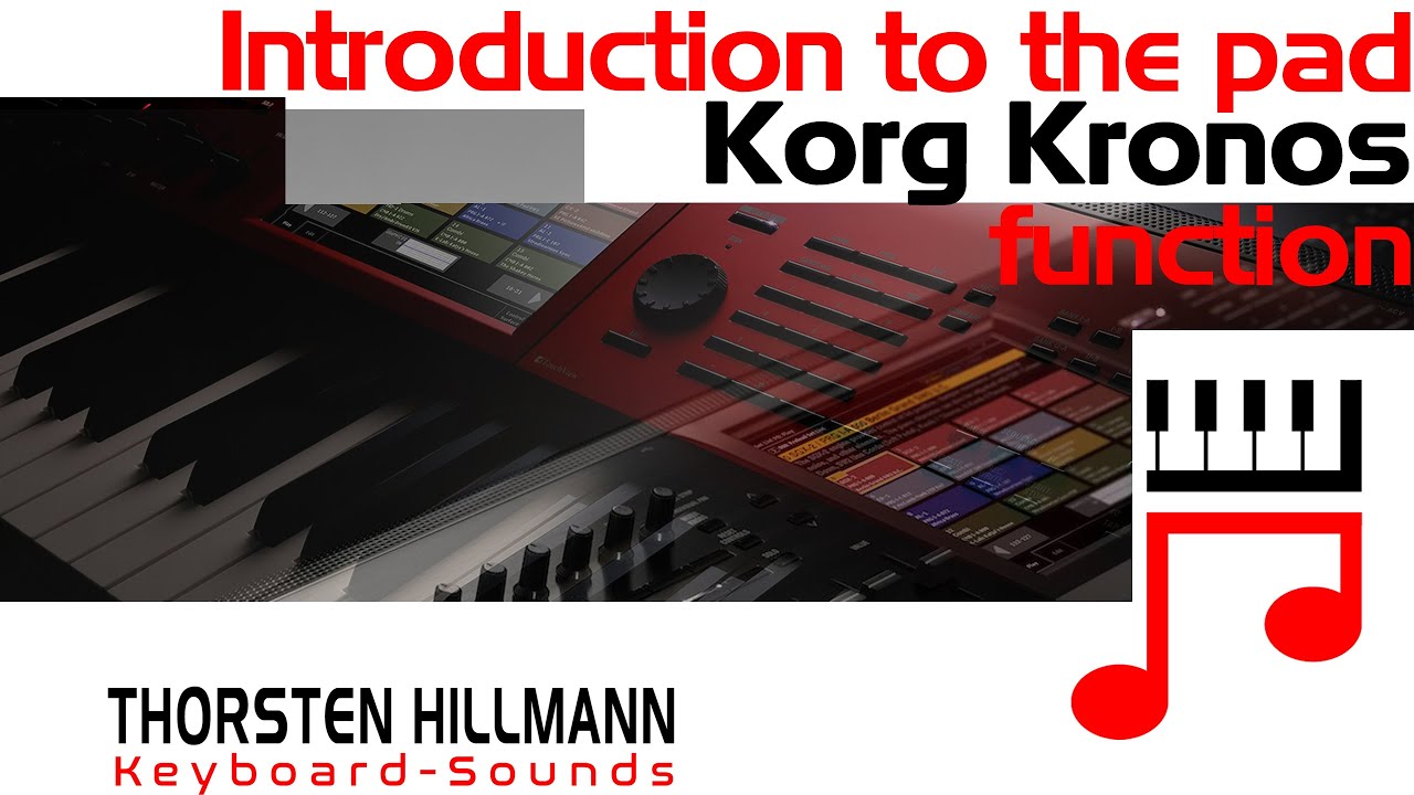 A first Introduction to the pad function on Korg Kronos - YouTube