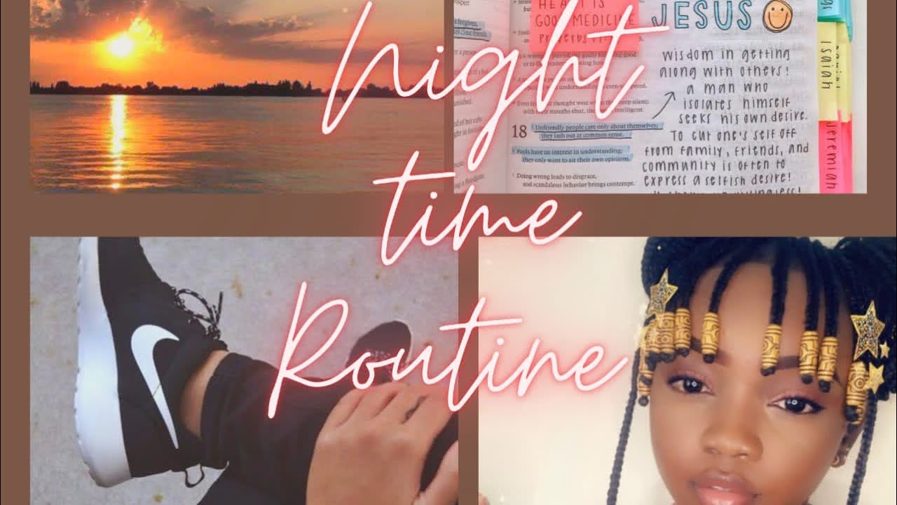 CHRISTIAN GIRL NIGHT ROUTINE (For a healthy productive next day)/ # ...