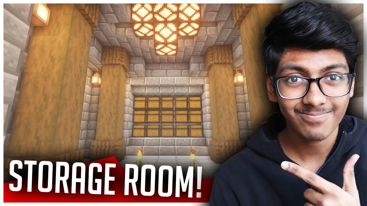 Epic Storage Room | Hardcore Ep 13 - Minecraft Hindi - YouTube