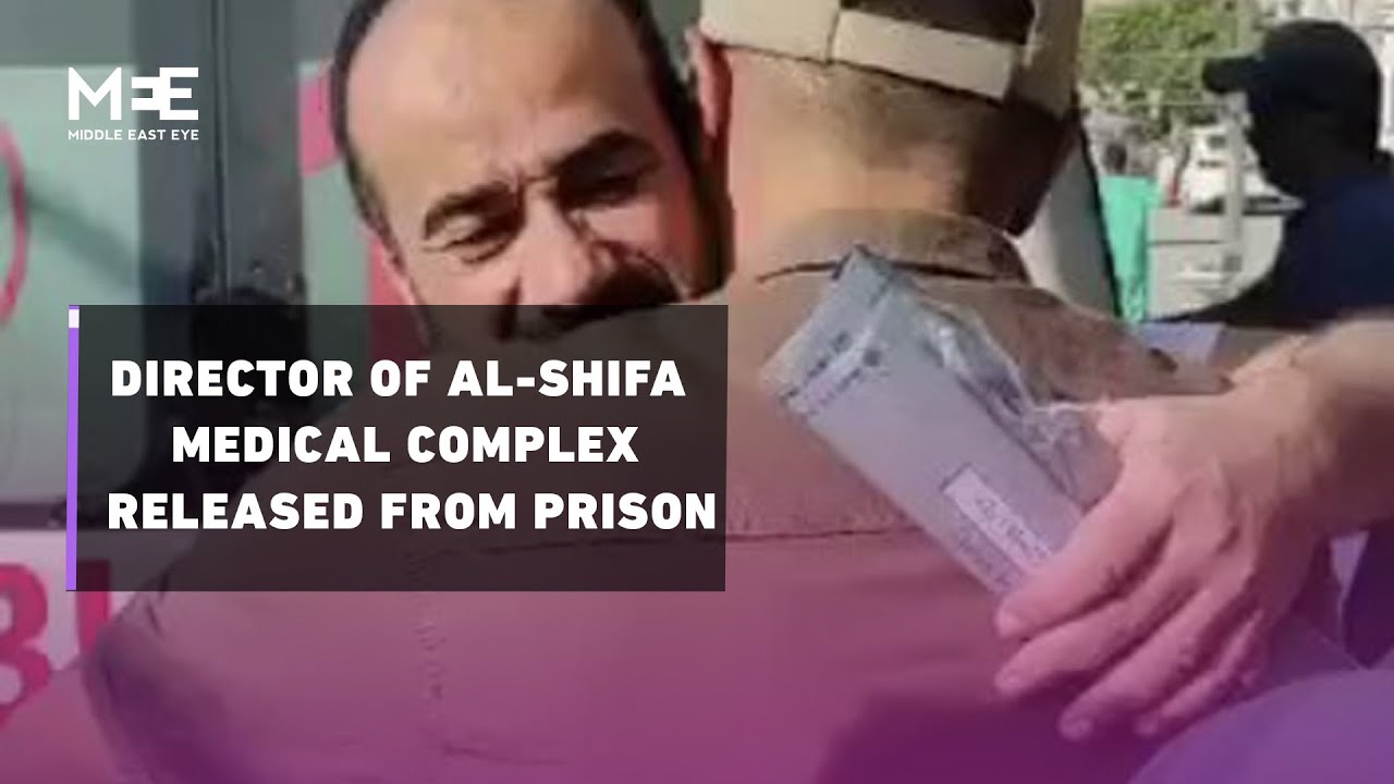 Al-Shifa hospital director is released from Israeli detention - YouTube