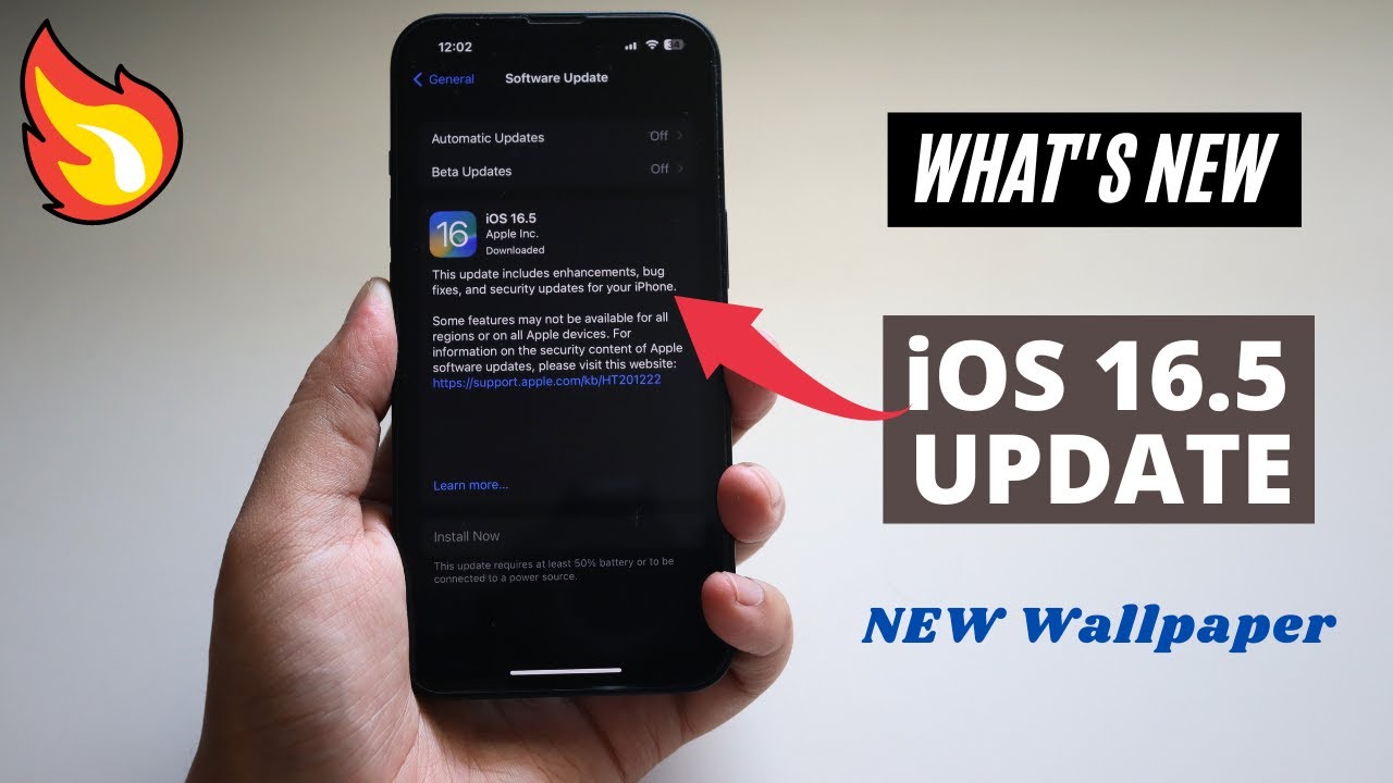 iOS 16.5 Update on iPhone 13 ! - YouTube