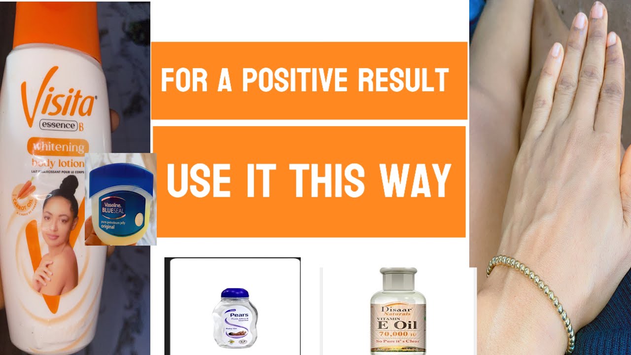 HOW TO PRO-MIX VISITA ESSENCE B LOTION/ TO ACHIEVE A FLAWLESS SKIN TONE ...