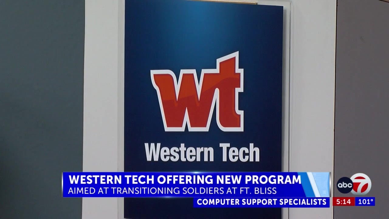 Western Tech offering new program to help soldiers transitioning out of ...