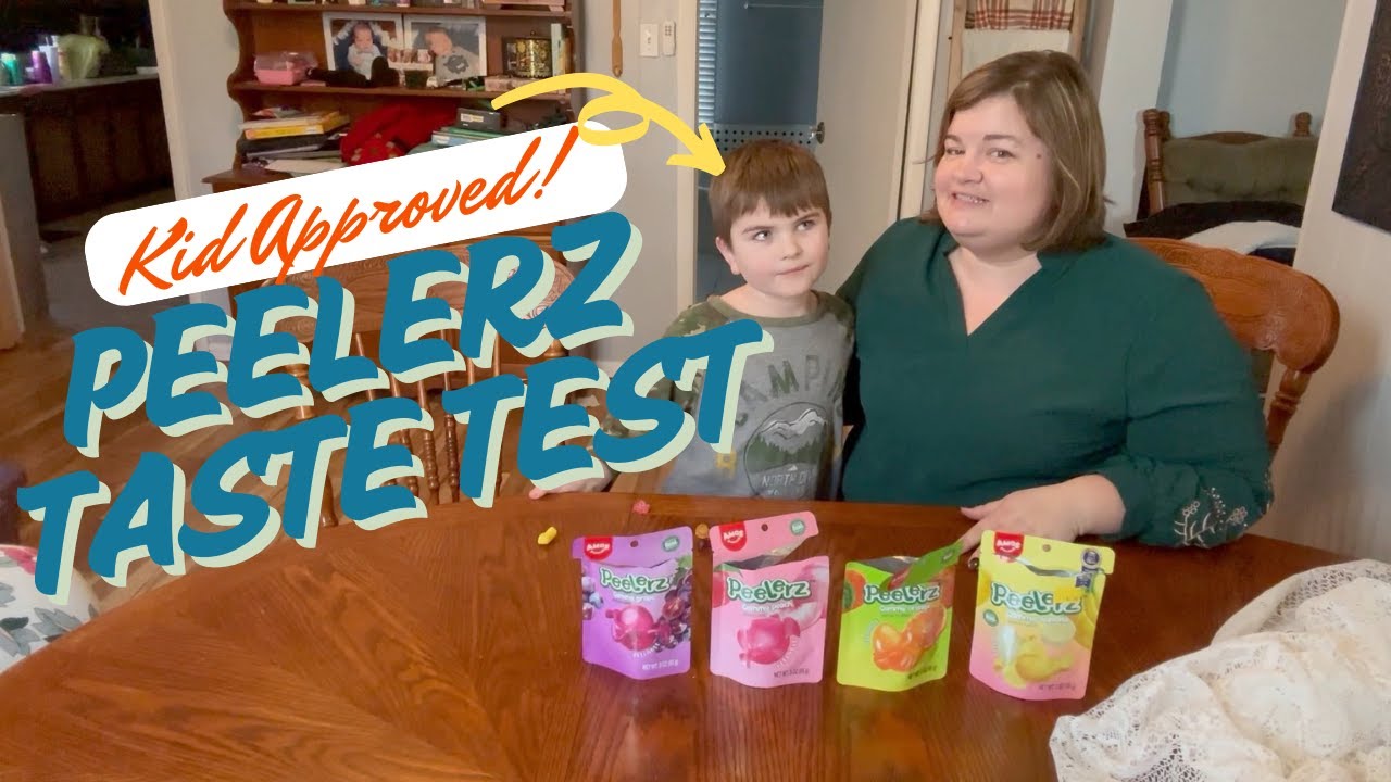 AMOS peelerz candy taste test. Kid approved! - YouTube