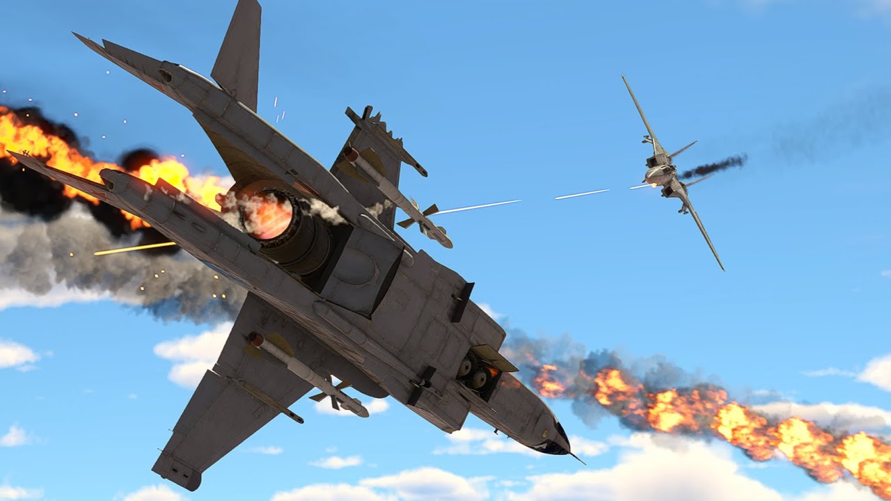 F-14B vs Yak-141 / Quick Fight - YouTube