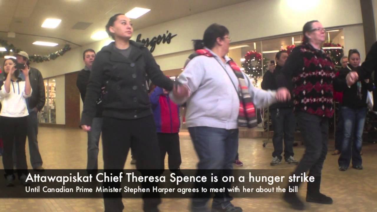 Native American Flash Mob at Holiday Village Mall - YouTube