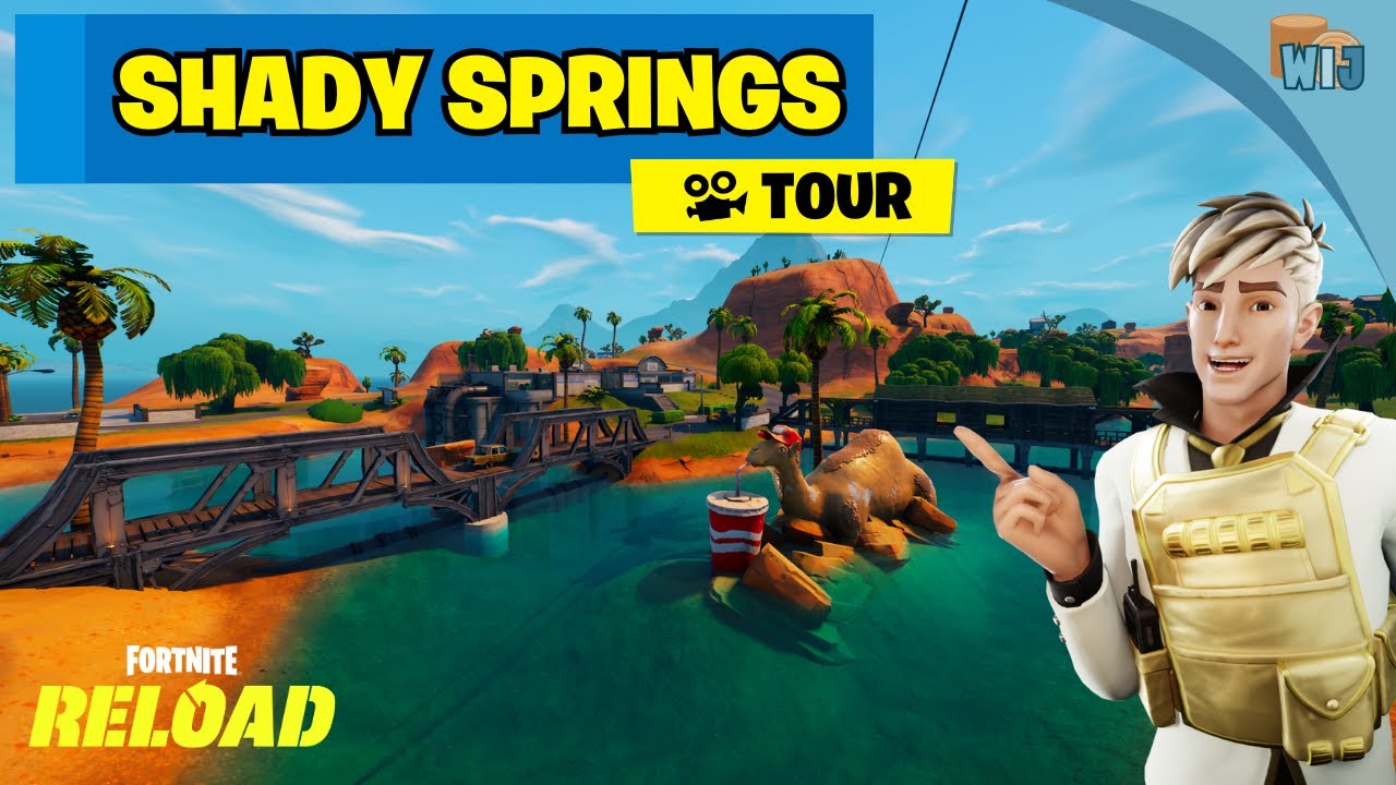 Fortnite POI Tour: Shady Springs - Reload Oasis - YouTube