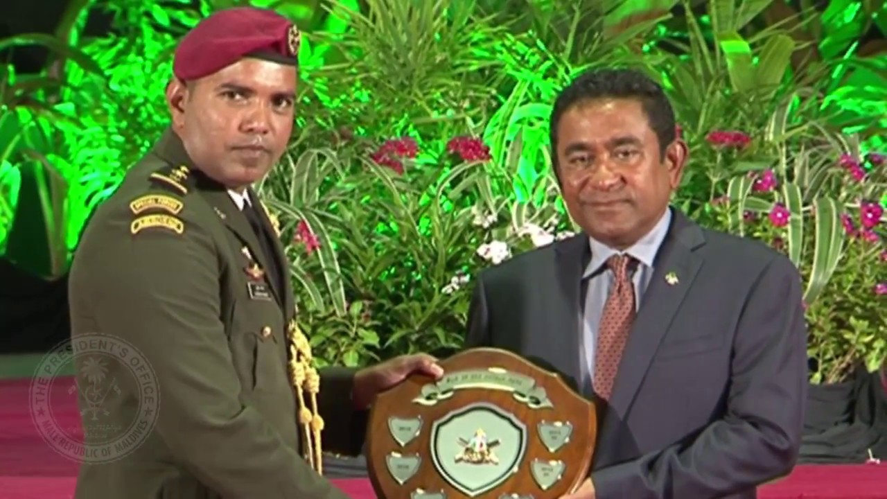 Ceremony held to celebrate Maldives National Defense Force's 125th ...