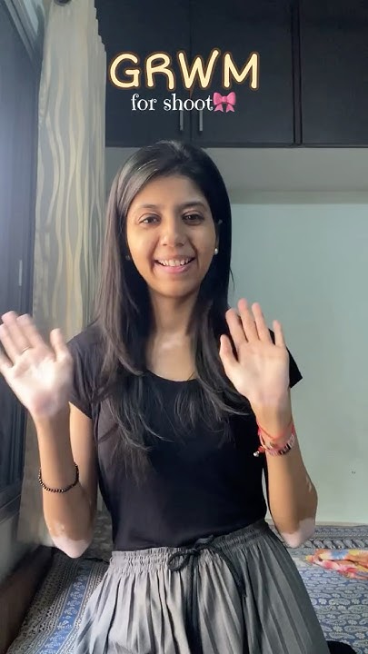 GRWM |My 1st Collab Shoot Ever!|🤩|Mansi Patel| #grwm #youtubeshorts #trending #collaboration # ...
