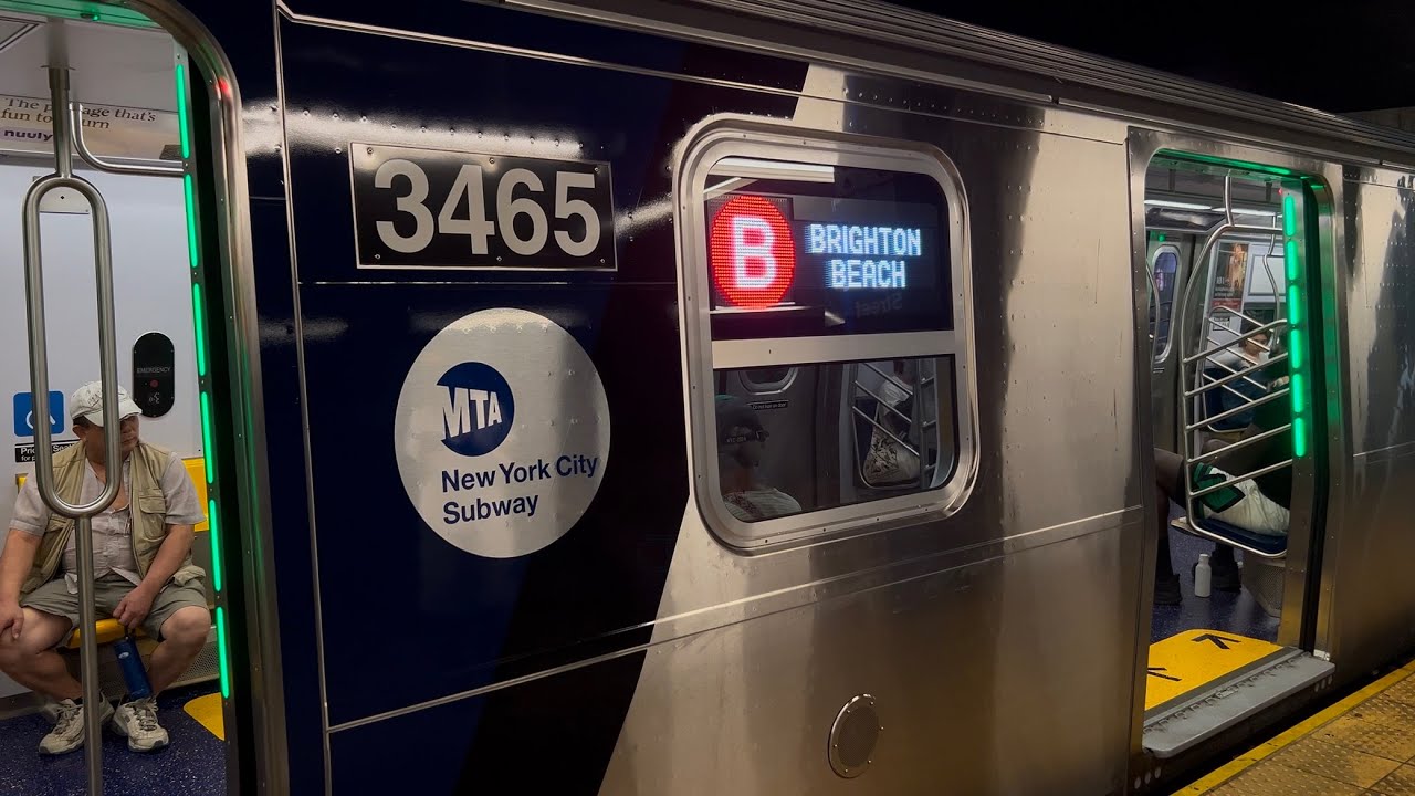 4K⁶⁰: Ride on NEW R211A B from 86 St to 59 St-Columbus Circle (3610/ ...