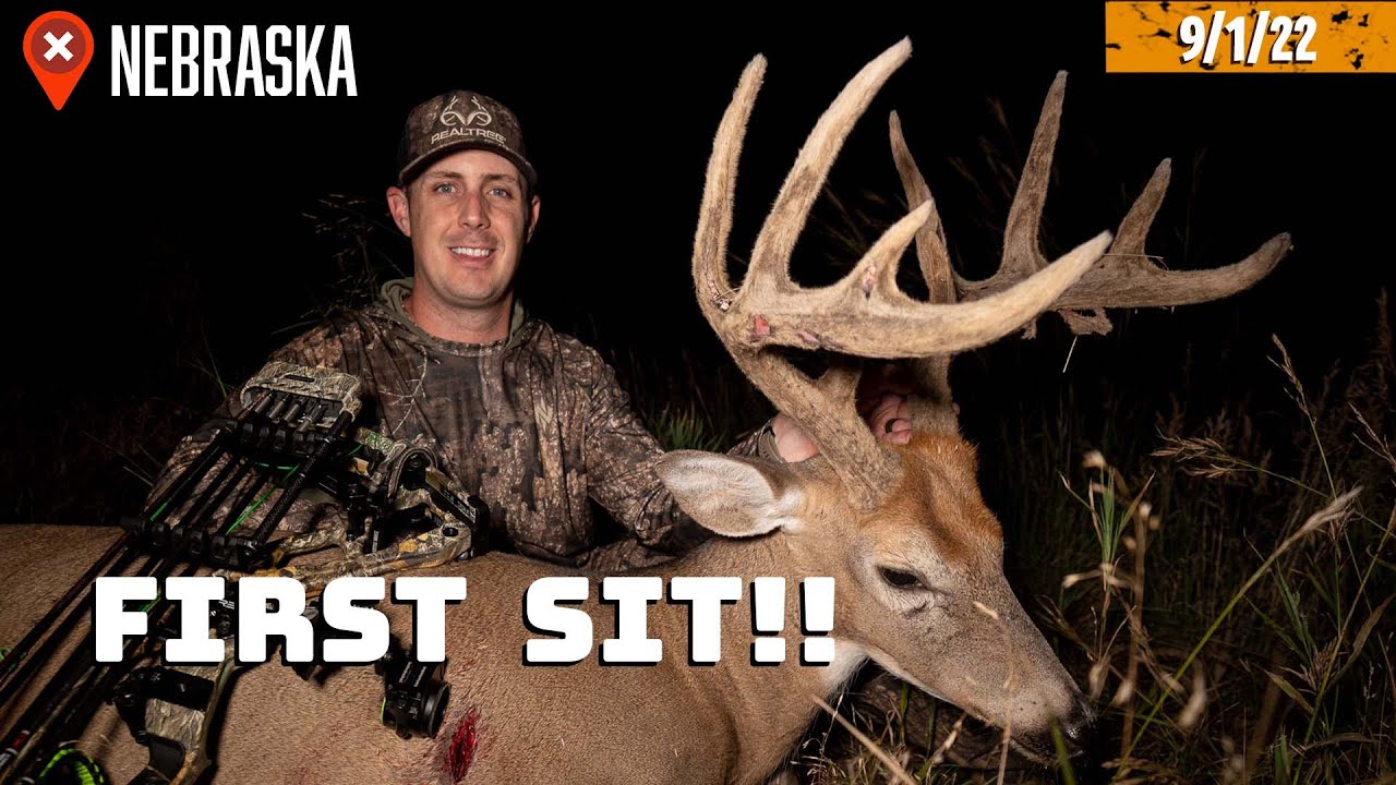 OPENING Day VELVET BUCK!! | BOW Hunting Nebraska | Realtree Road Trips ...