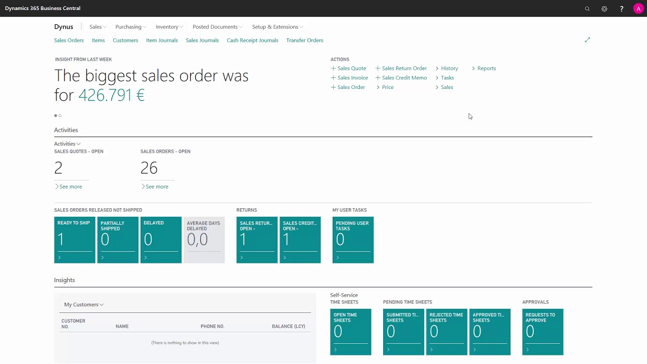 Return Reason Codes Microsoft Dynamics 365 Business Central YouTube