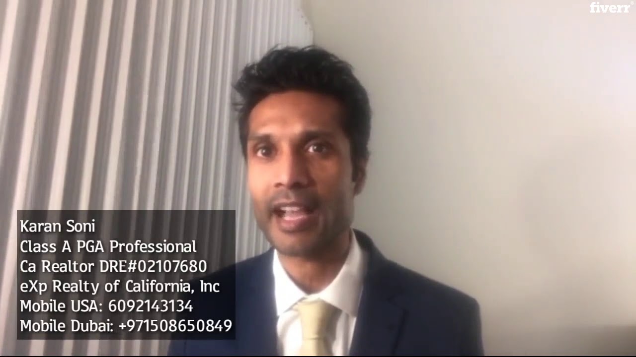 Karan Soni PGA Pro Realtor - YouTube