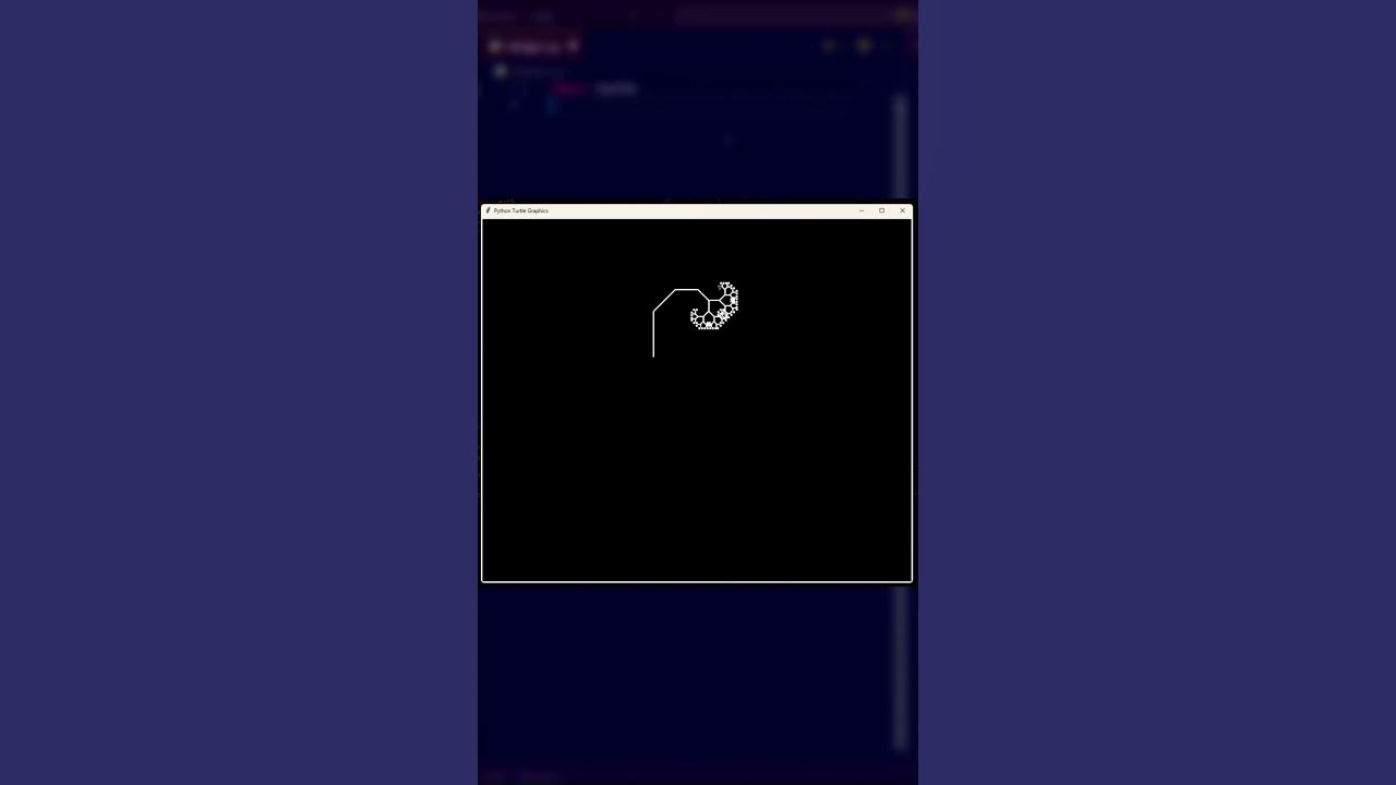 Tree Pattern How To Make Tree Pattern Using Python Turtle Module Coding Python Turtle Cw10
