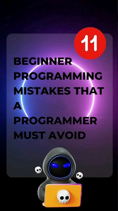 11 Beginner Programming Mistake That a Programmer Must Avoid. #shorts #programming - YouTube