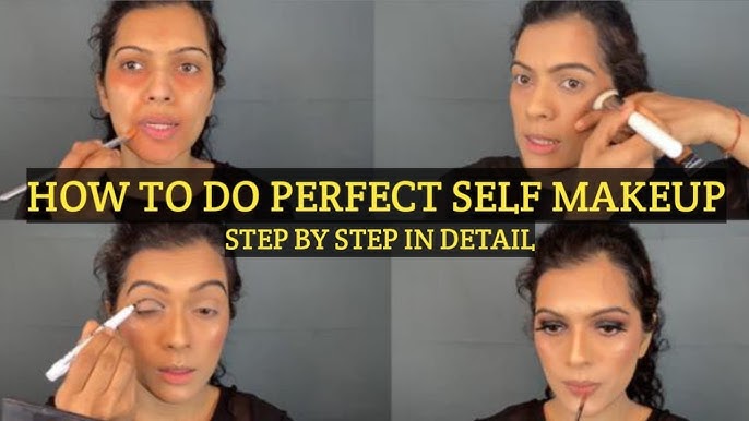 How To Do Self Makeup Step By Step | Saubhaya Makeup