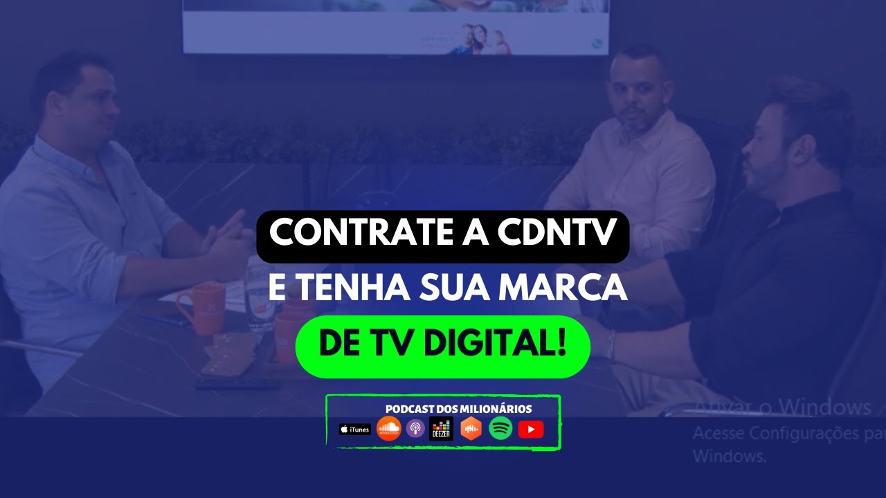 CDNTV te da liberdade para colocar sua marca na TV por streaming! - YouTube